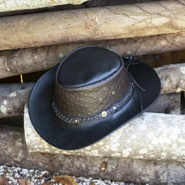 Limited Edition Wombat The West Hat - Wombat Leather