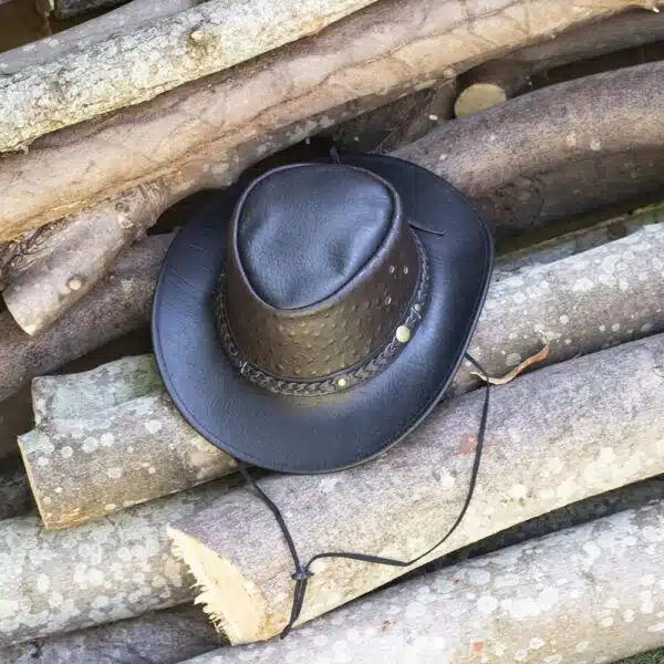 Limited Edition Wombat The West Hat - Wombat Leather