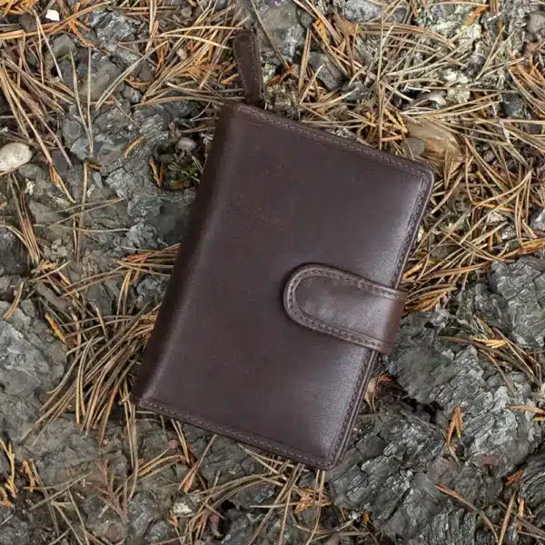 Brown Women’s Leather Wallet UK | RFID Handmade by Wombat